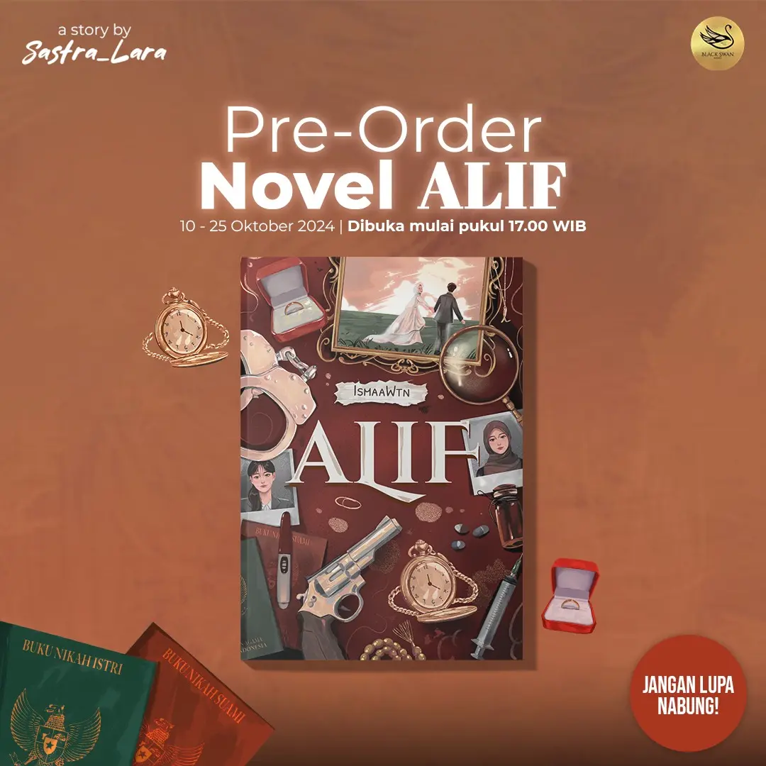 Pre Order Novel Alif