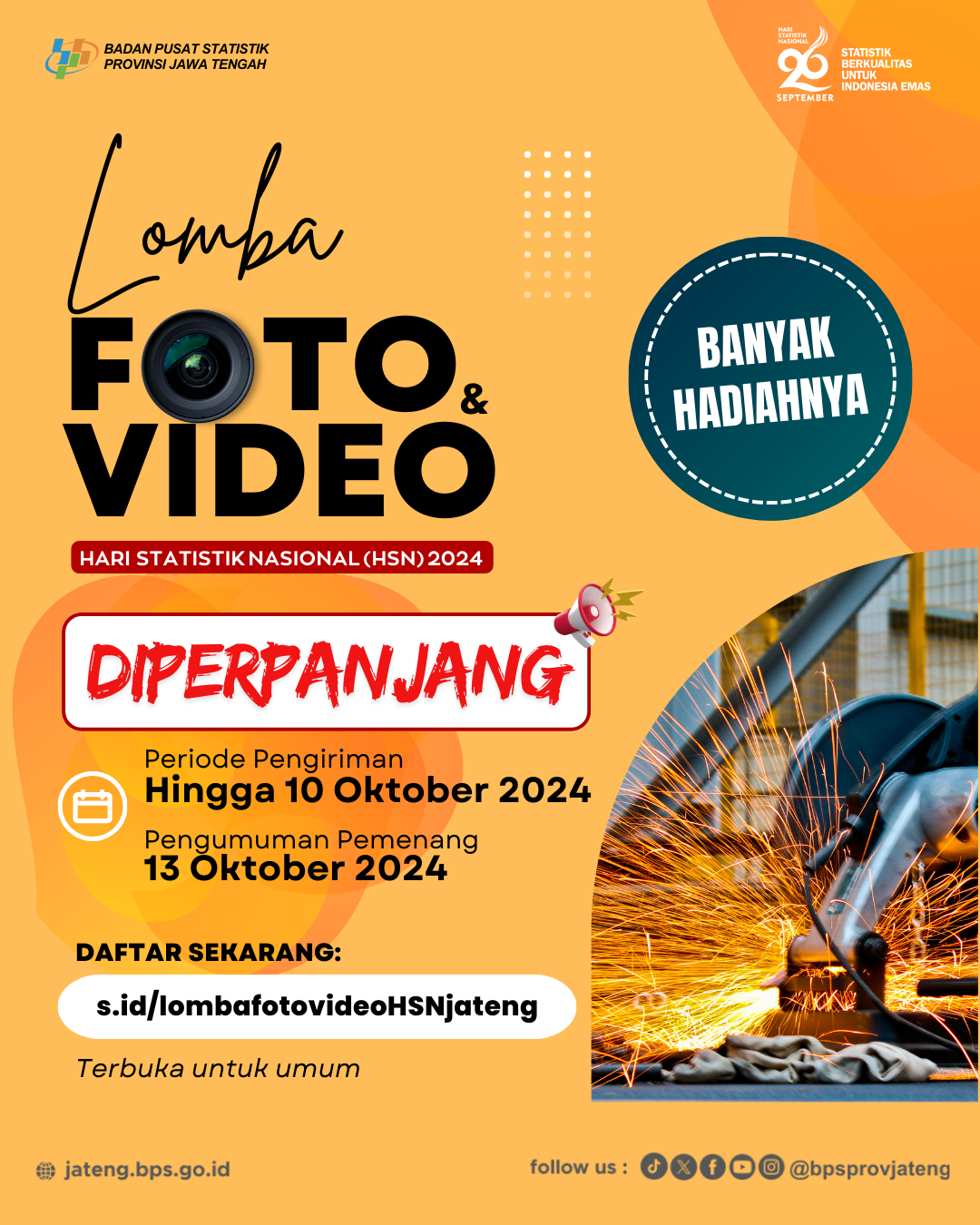 Pendaftaran Lomba Foto dan Video
