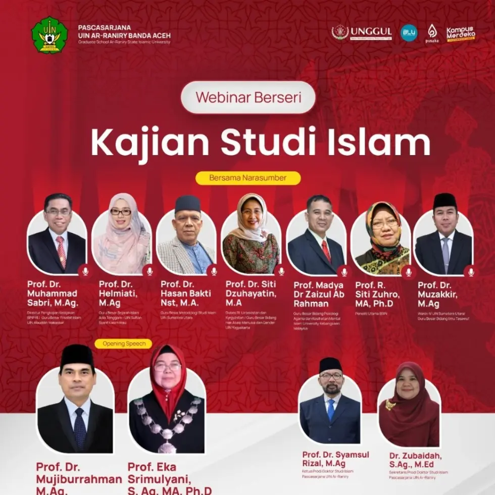 WEBINAR PRODI S3 STUDI ISLAM UIN AR-RANIRY