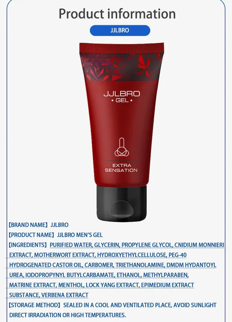 JJLBRO BIG PENIS XXL GEL men's PENIS